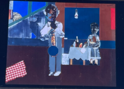 Romare Bearden "The Woodshed" Harlem Renaissance Black Art 35mm Slide ...