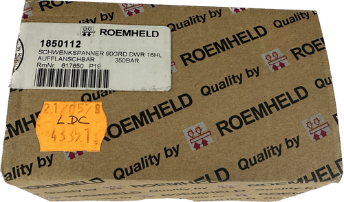 Rotating Cylinder Roemheld 1850-112 90° 350bar | eBay