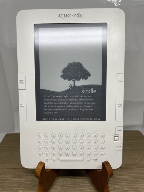 Amazon Kindle (2nd Generation) 2GB, 3G (Unlocked), 6in - White for sale ...