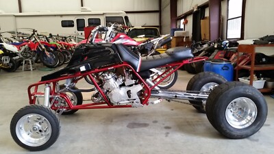 DRAG RACING BANSHEE YFZ QUAD CHEETAH CUB 421CC LONESTAR CHASSIS OPEN TO ...