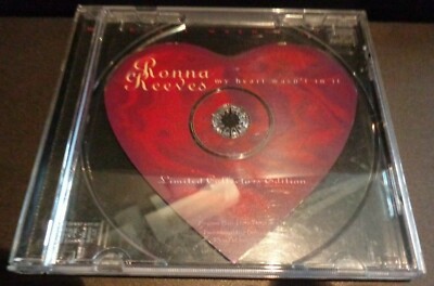 MY HEART WASN'T IN IT by RONNA REEVES-Limited Collectors Edition HEART ...
