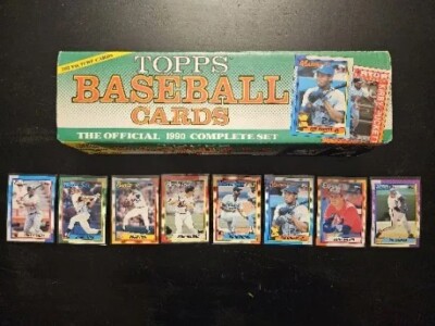 Topps 1990 Baseball Complete Set Open Box | eBay