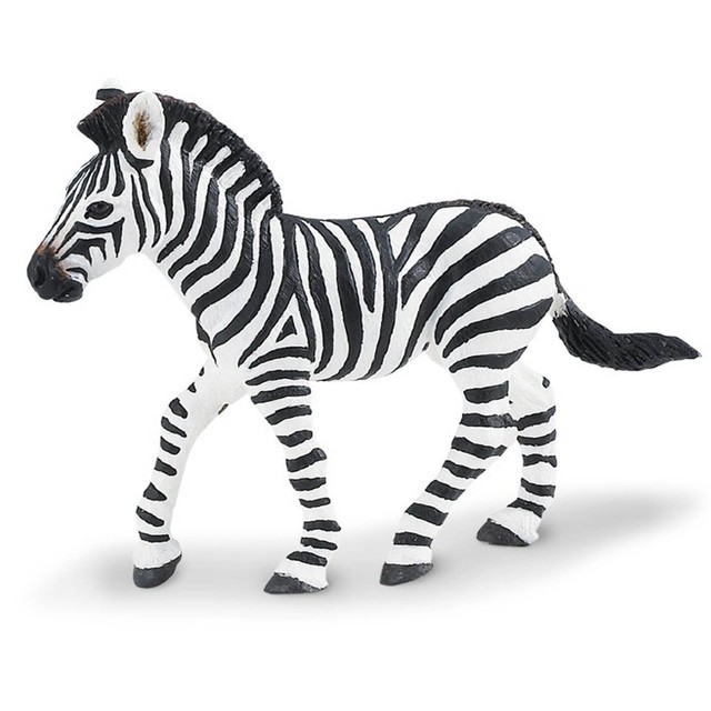 Safari Ltd. Zebra Foal Wildlife Replica Figure Toy 271829 for sale ...