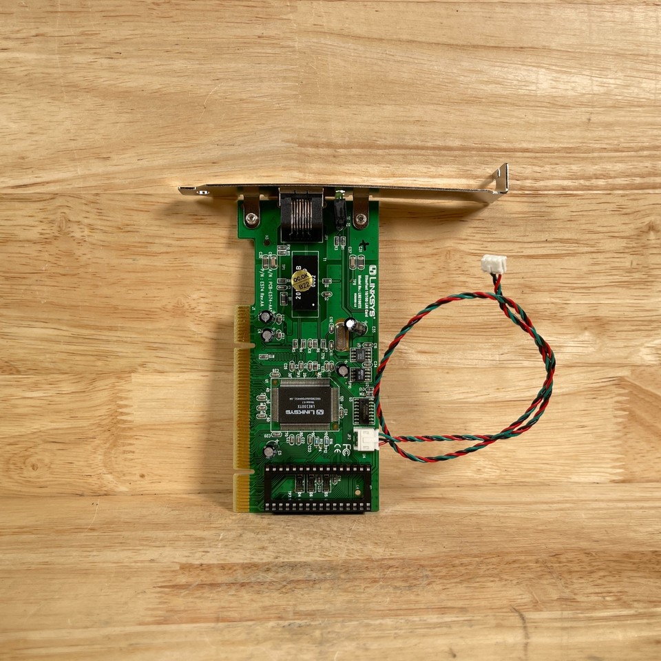 Linksys LNE100TX V5.1 10/100Mbps Fast PCI Ethernet Network Interface ...