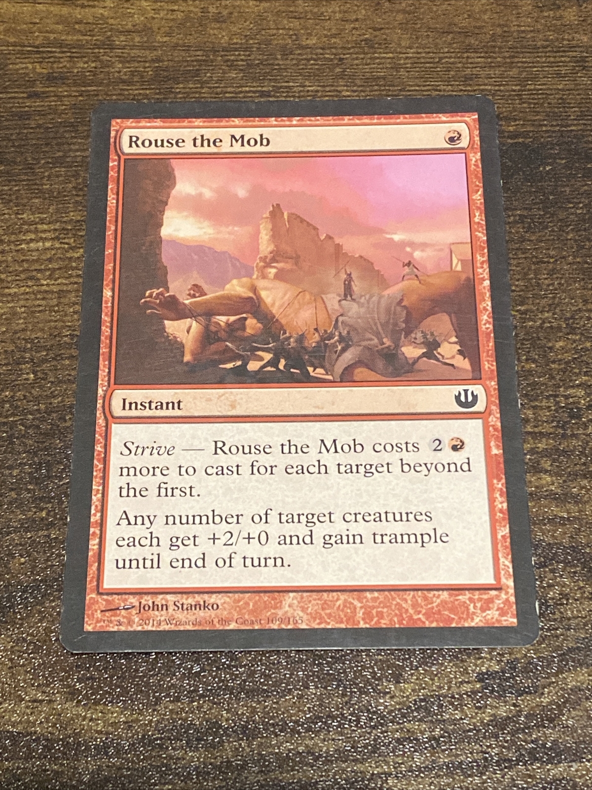 Rouse the Mob 109/165 Journey into Nyx Magic The Gathering MTG D5759 ...