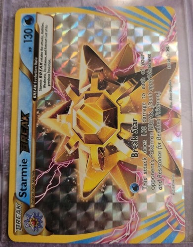 Pokemon Card Starmie BREAK 32/108 Evolutions HOLO RARE - NM Condition ...
