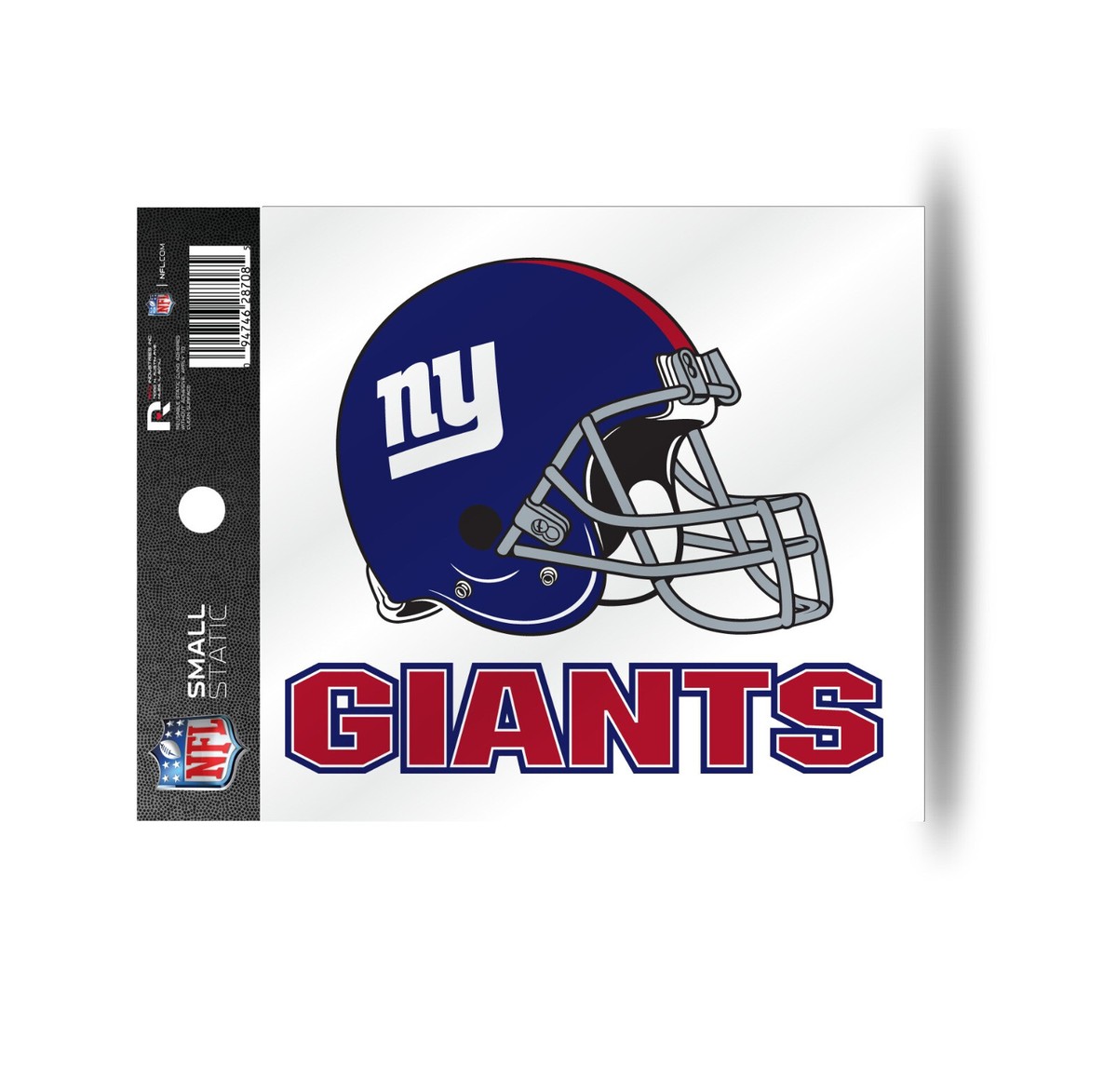Ny Giants Small Logo New York Giants Mahogany Logo Mini Helmet Display
