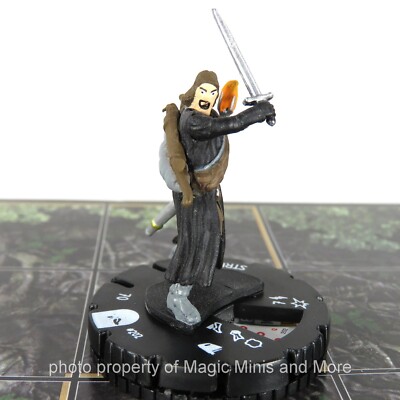 Lord of the Rings ~ STRIDER #202 Heroclix LotR Aragorn ranger miniature ...