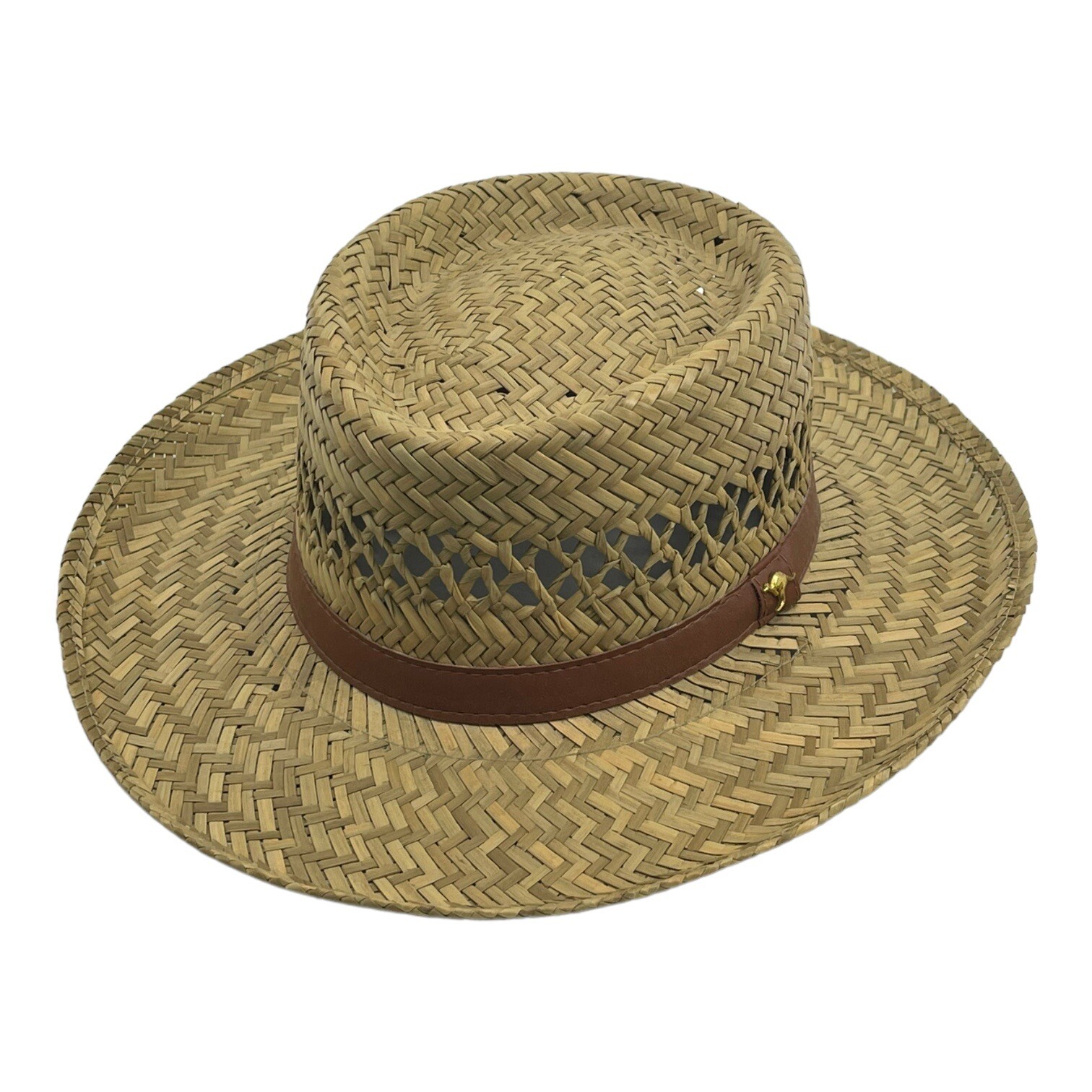 Vintage DPC Dorfman Pacific Co. Woven Straw Panama Hat Unisex OSFM ...