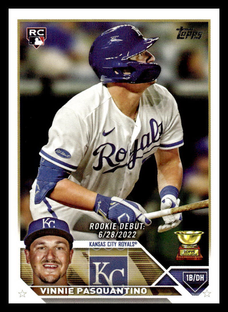 2023 Topps Update Vinnie Pasquantino Rookie Debut #US110 Kansas City ...