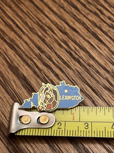 Lexington Kentucky Horse Vintage Enamel Lapel Pin FREE SHIPPING | eBay