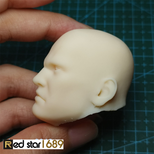 1:6 1:12 1:18 Barret Wallace Head Sculpt Fit 12" 6" Male Action Figure ...