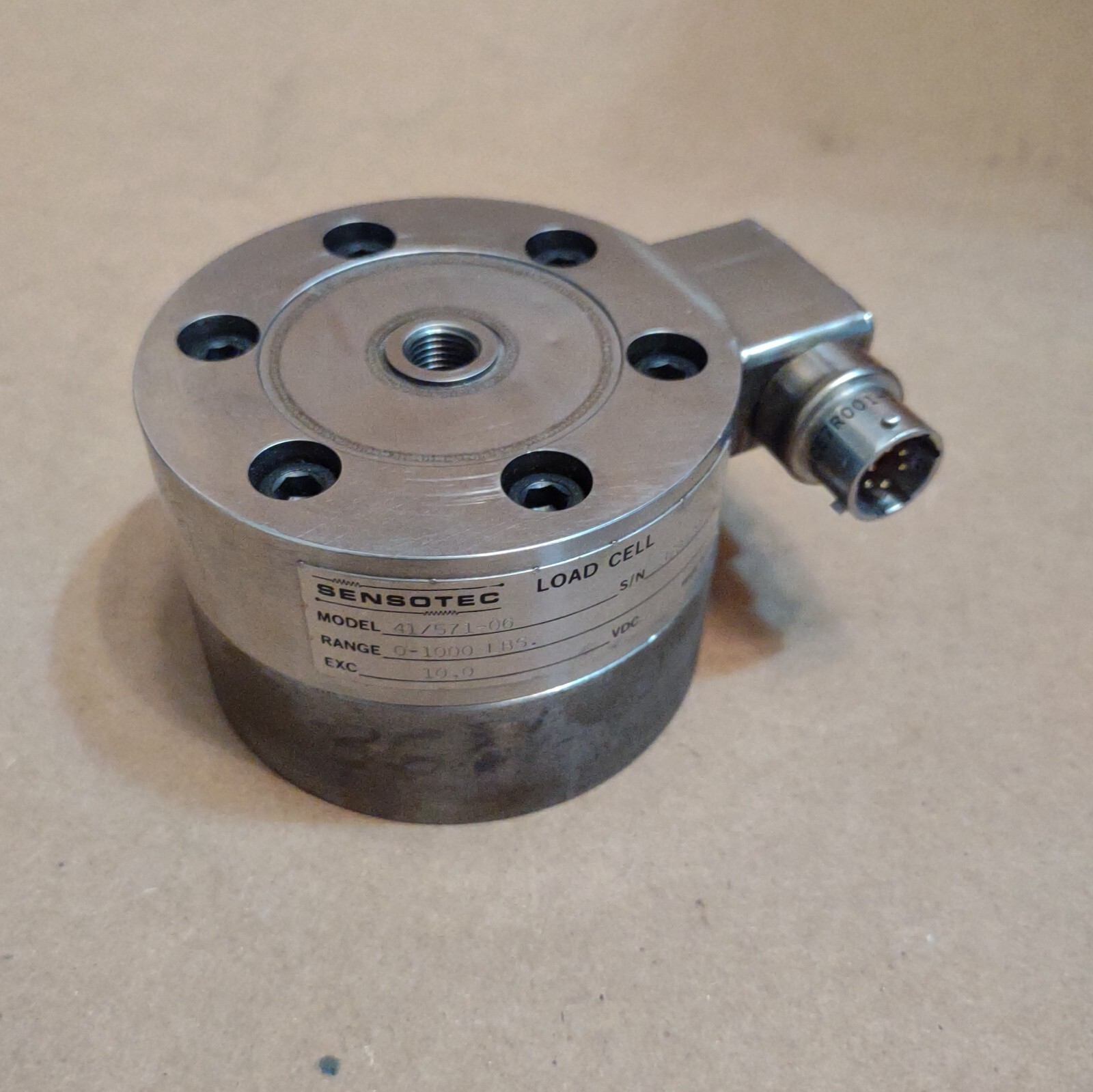 SENSOTEC 41/571-06 Load Cell 1000 lbs. for sale online | eBay