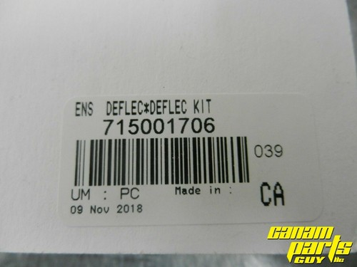 Can-Am Outlander Renegade Black Handlebar Wind Deflector Pair 715001706 ...