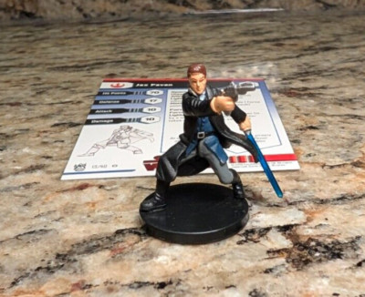WOTC Star Wars Miniatures - Jax Pavan #13 Very Rare w/ Card | eBay