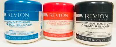 Revlon Professional Conditioning Creme Relaxer Regular, Mild, or Super ...
