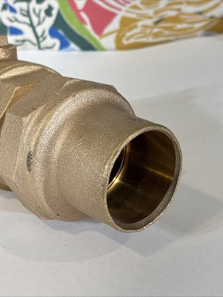 Ford Meter Box 2" Corporation Valve Brass Ball Corp Stop 2 in Flare x ...