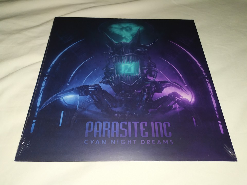 Parasite Inc. 2022 - Cyan Night Dreams (Ltd. Blue/White Marbled Vinyl ...