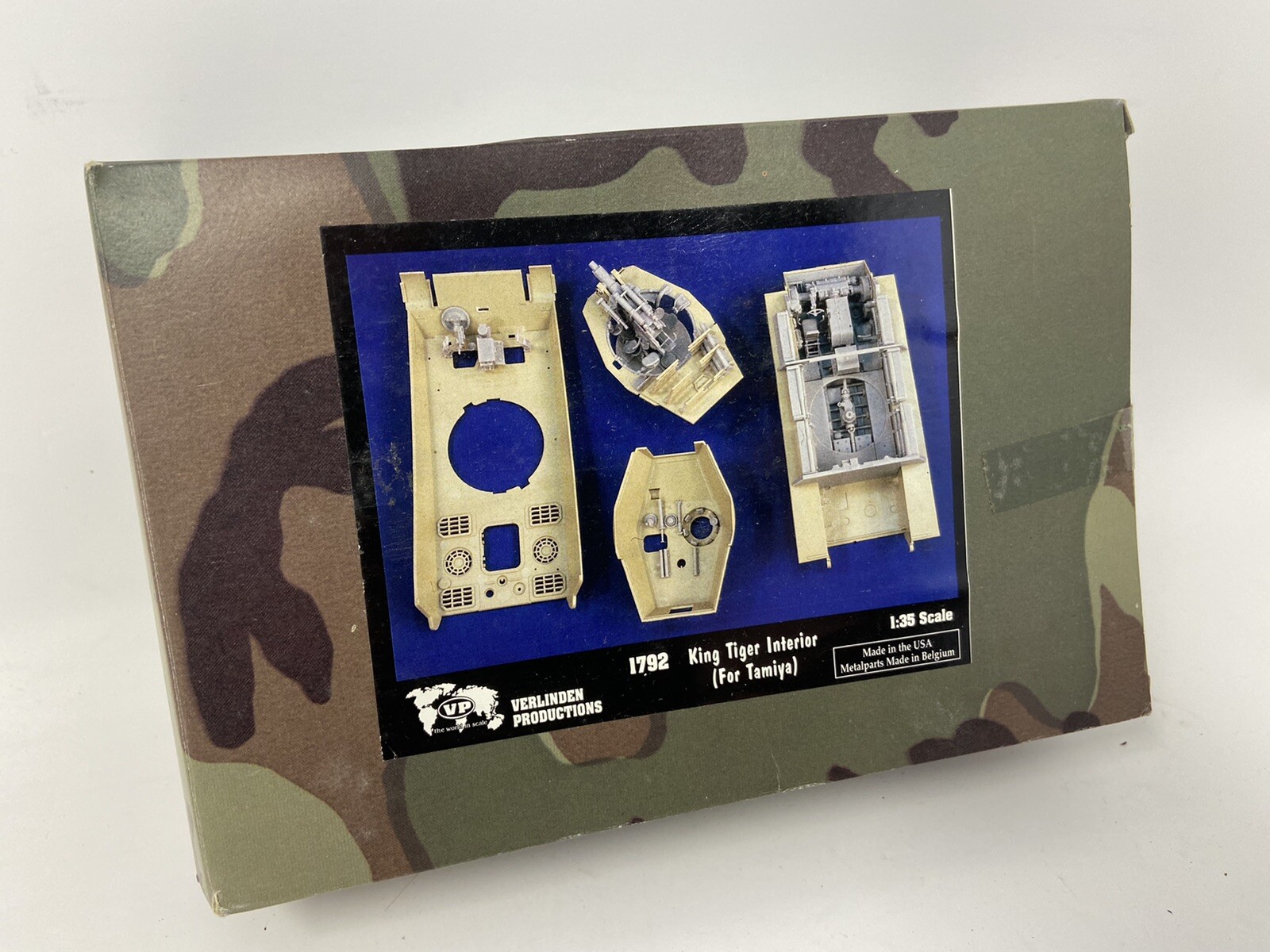 Verlinden 1/35 German Tiger II King Tiger Tank Interior Update Set ...