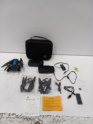 Deerc D10 Drone w/Case and Accessories | eBay