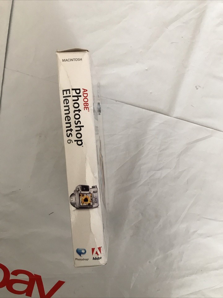 Adobe Photoshop Elements 6 For Macintosh DVD ROM w/ Serial Number | eBay