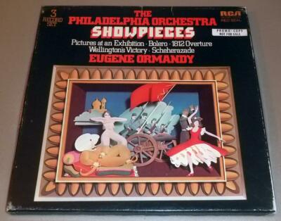 EUGENE ORMANDY 3 LP BOX SET - Showpieces | eBay