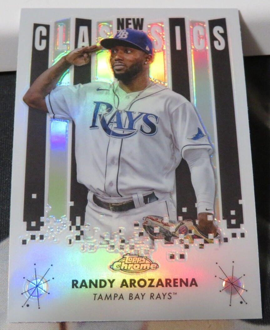 #6124 2022 TOPPS CHROME NEW CLASSICS RANDY AROZARENA #NC14 | eBay