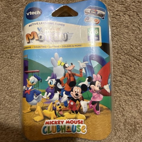 Vtech V Smile Motion Active Learning System Mickey Mouse Club House ...