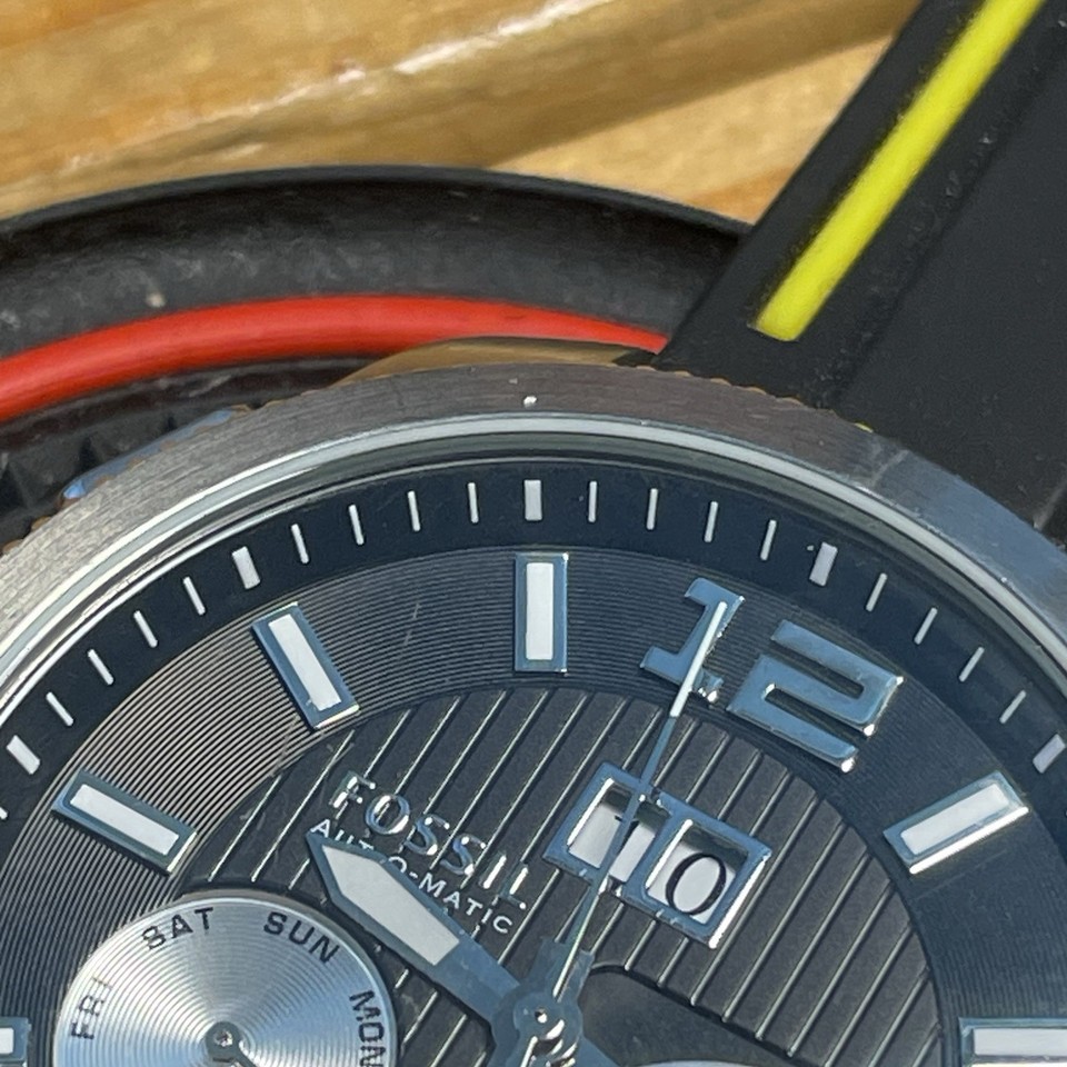 Fossil ME 9023 Automatic All Stainless Steel 5 ATM Water Resistant ...