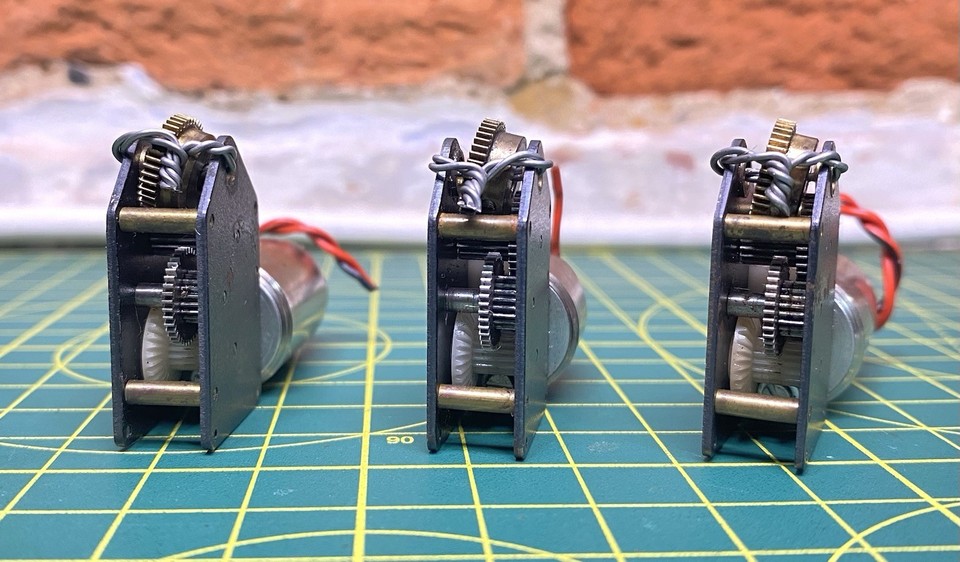 3x PortEscap RG4 Coreless Motor Gearbox Finescale Loco Motor Swiss Made ...