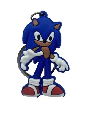 Sonic The Hedgehog Keyring Sega Sonic Key Chain Cute Video Game ...