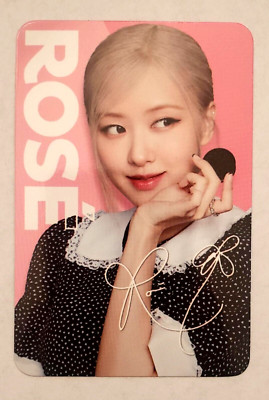 BLACKPINK Oreo Card - Rose Version 1 Edition SP NM or better | eBay