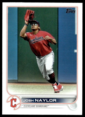 2022 Topps Baseball Card Josh Naylor Cleveland Guardians #77 | eBay