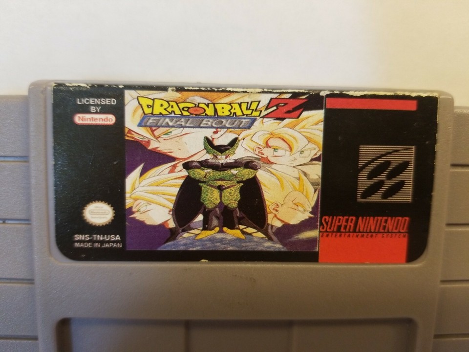 Super Nintendo Dragon Ball Z Final Bout SNES. SUPER RARE | eBay
