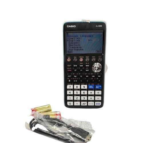 Casio fx-CG50 Graphing Calculator with Color Display - Python ...