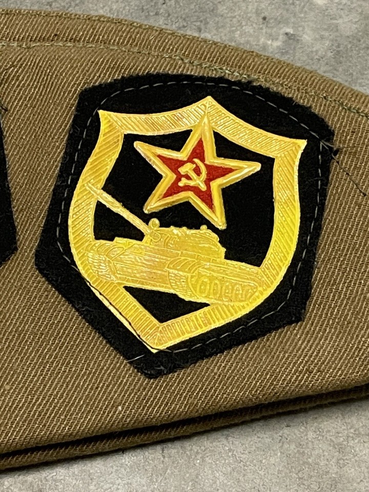 Men’s Russia CCCP Military Militaría War Hat 3 Patches 21 Pins 1974 | eBay