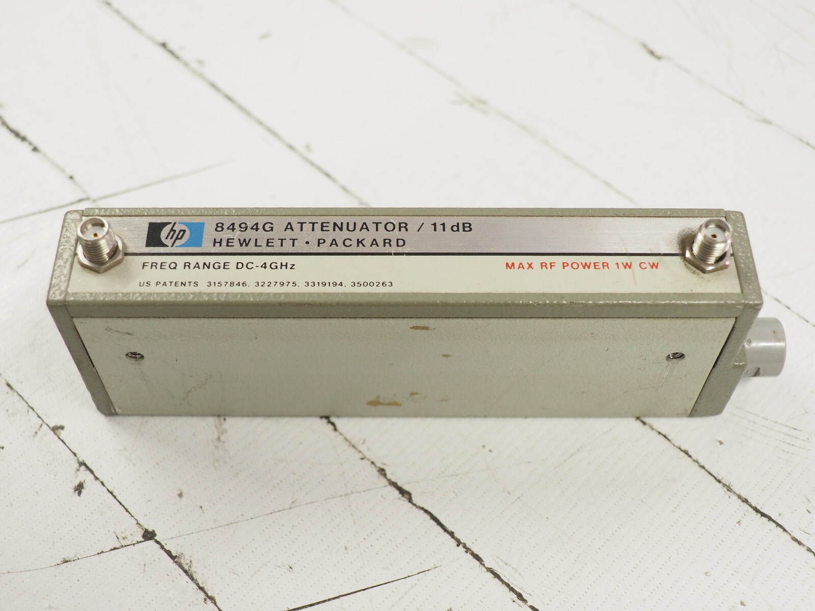 HP Agilent 8494G Programmable Step Attenuator DC-4GHz, 11dB | eBay