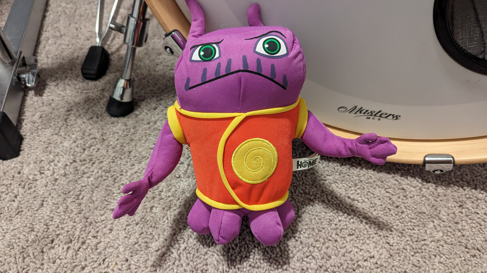 Home Dreamworks Movie Captain Smek Purple Alien Plush Stuffed Toy | eBay