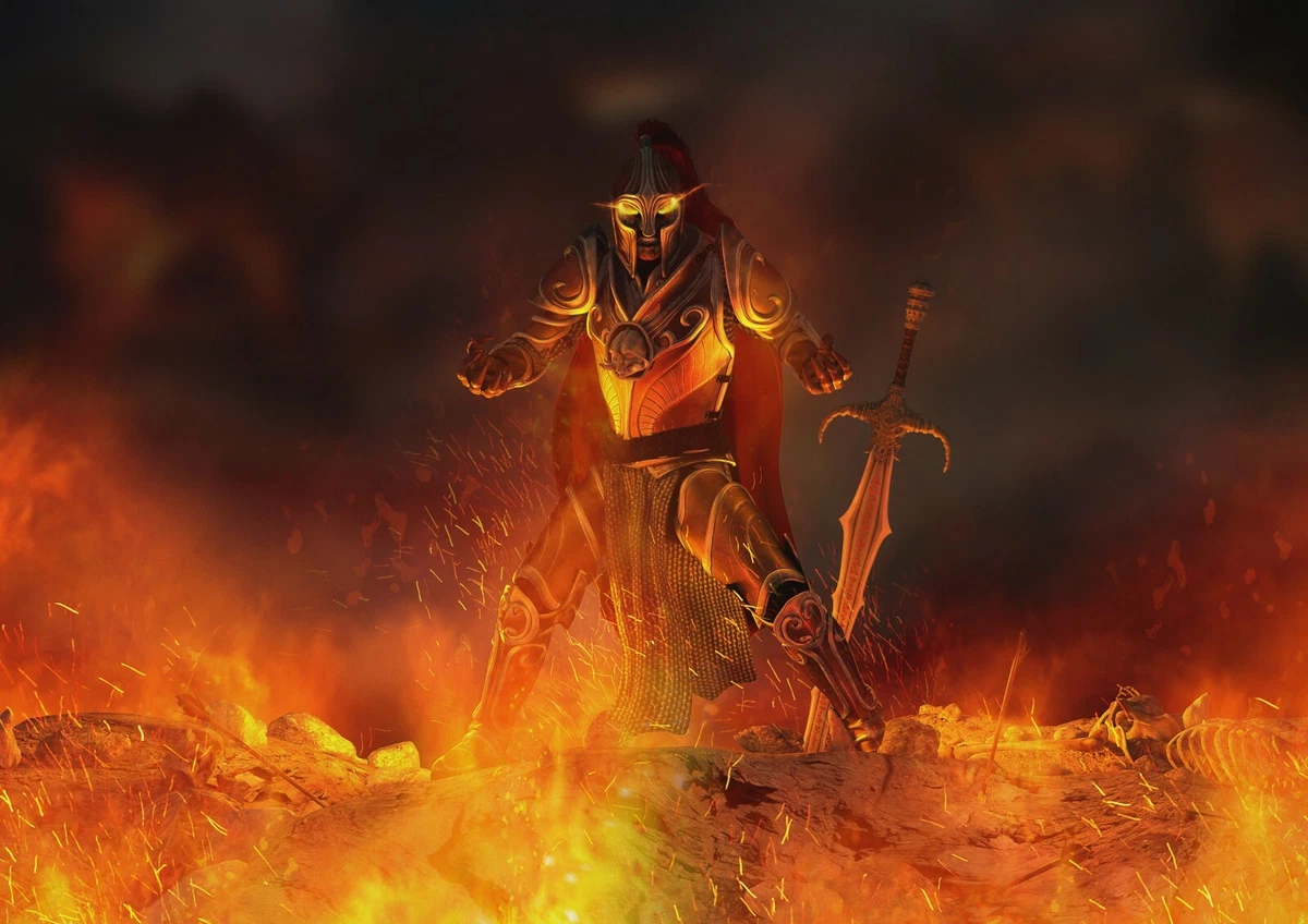 Evil Warrior Art