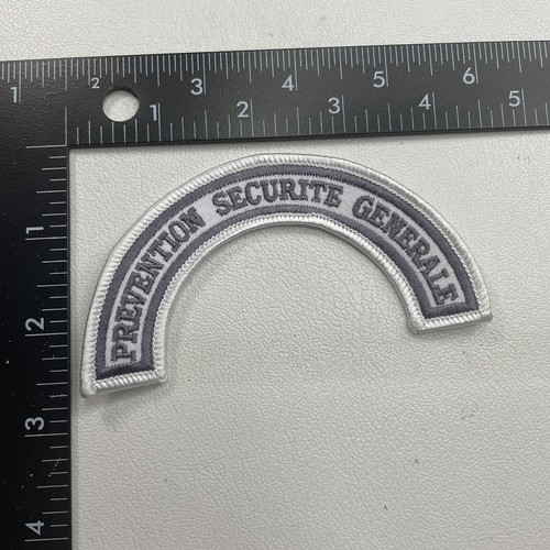 PREVENTION SECURITE GENERALE Tab Patch (General Security Prevention ...