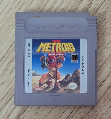 Metroid II (2) Return of Samus (Nintendo Game Boy) Authentic & Tested ...