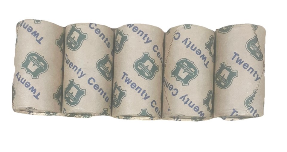 10x 20c Cent Coin Roll Bulk Bundle Australian 20 Twenty Cent Rolls | eBay