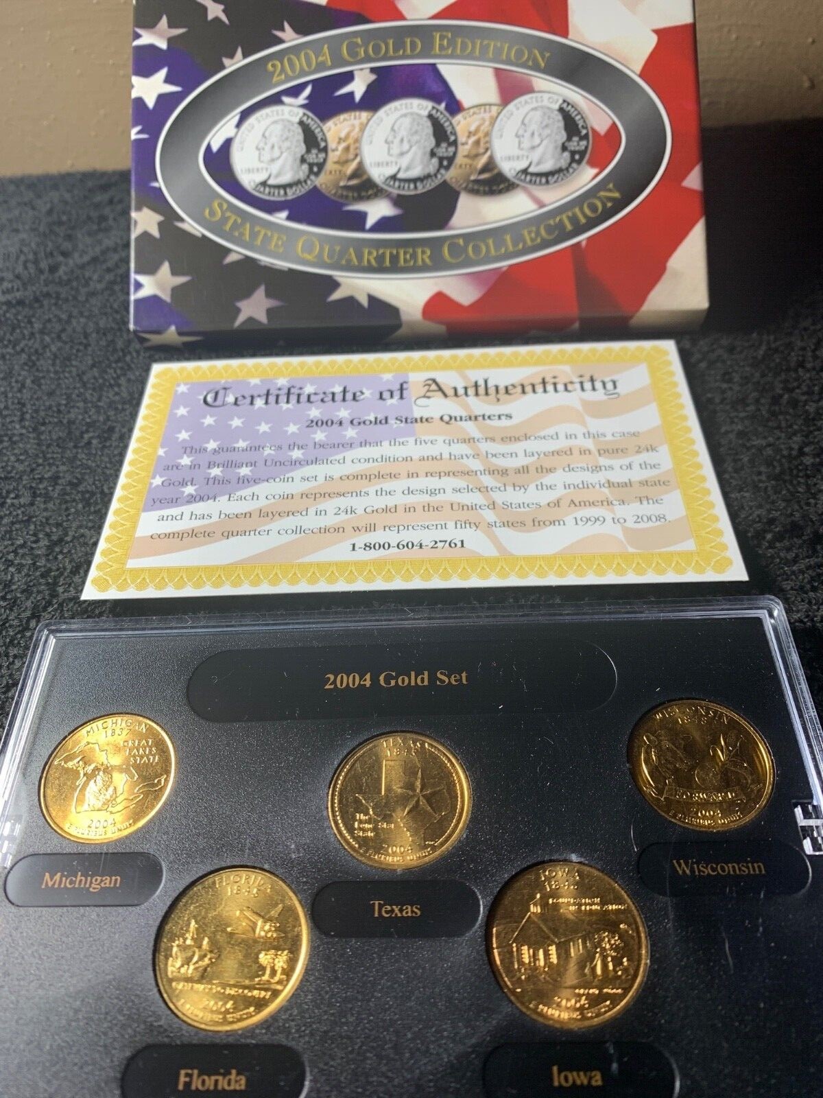 2004 Gold Edition State Quarter Collection | eBay