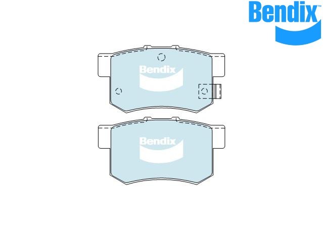 Bendix Brake Pad RR GEN CT For Civic 10-12 1.3 Hybrid FA,FD Hybrid DB1142 GCT | eBay