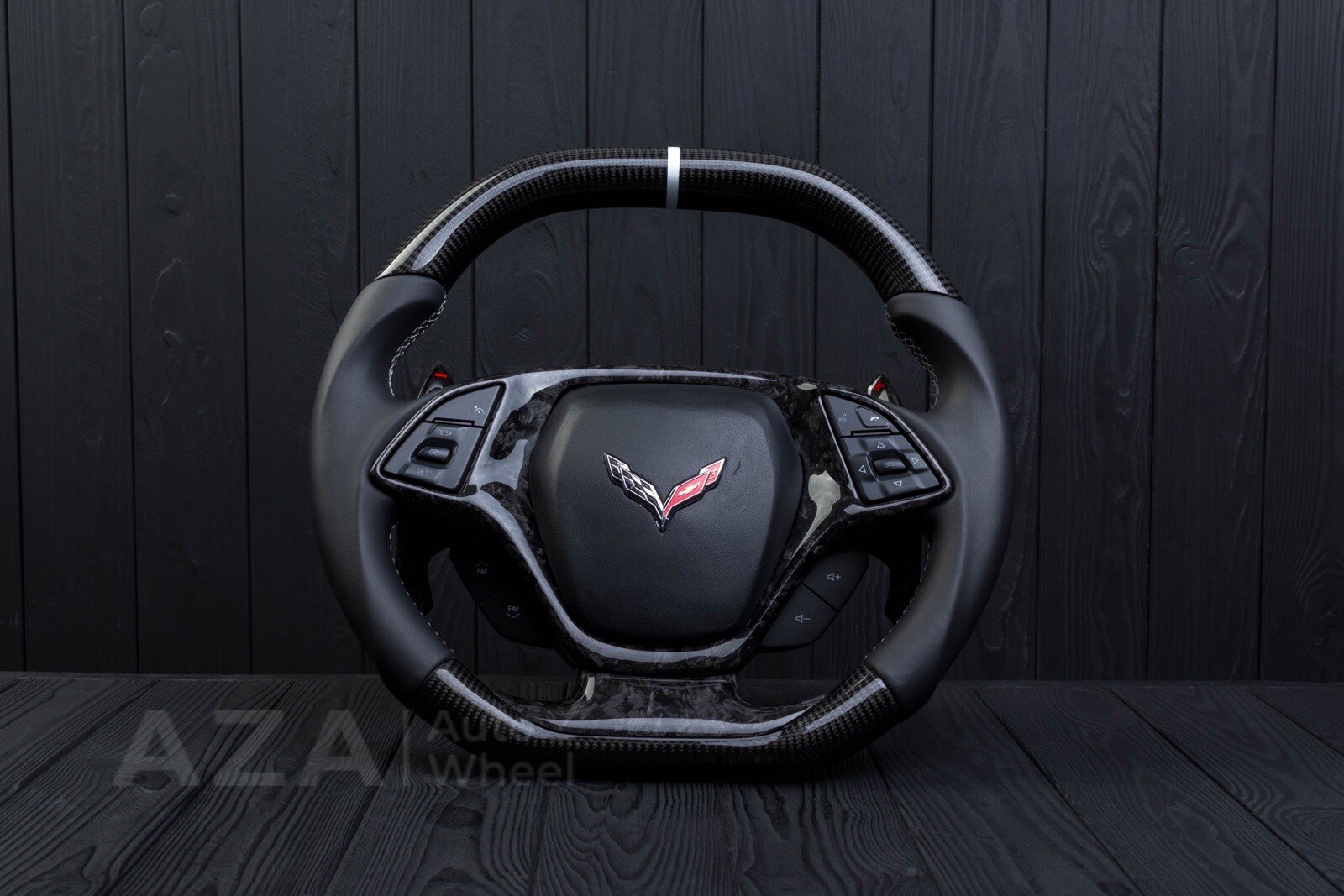 Chevrolet Corvette C7 Custom Steering Wheel Carbon fiber Zo6 Grand ...