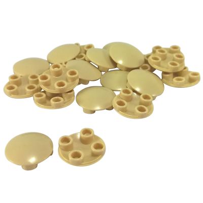 25 NEW LEGO Plate Round 2 x 2 Rounded Bottom (Boat Stud) BRICKS Tan | eBay