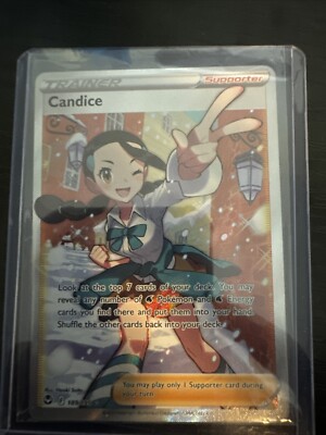 Pokémon TCG Candice (Full Art) Sword & Shield - Silver Tempest 189/195 ...