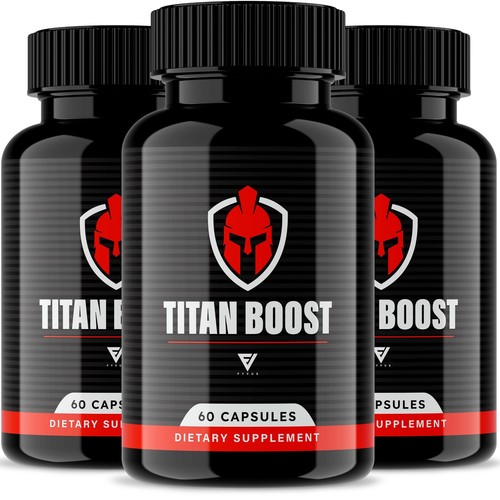 (3 Pack) Titan Boost Pills Titan Booster Dietary Supplement (180 ...