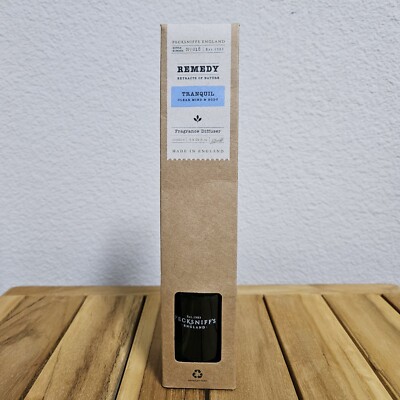 Pecksniff's England Reed Diffuser Remedy TRANQUIL Clear Mind & Body 3.3 ...