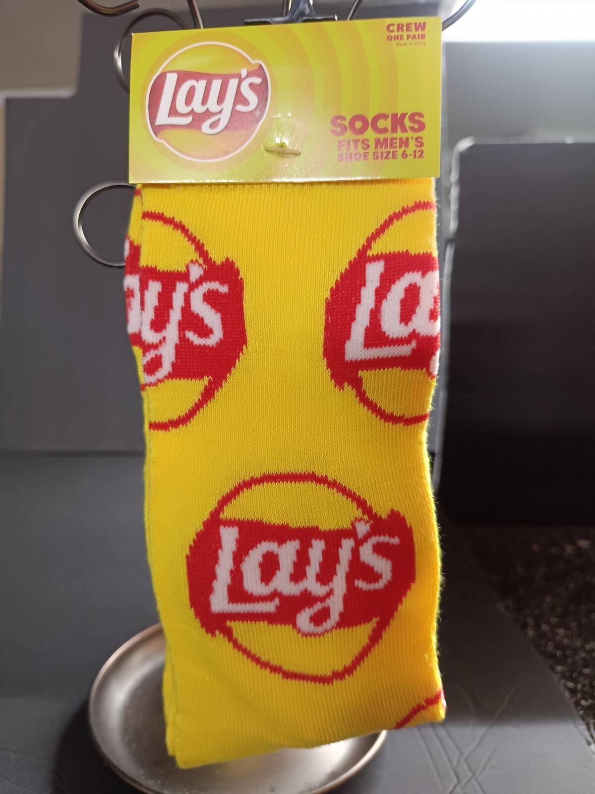 Lay's Potato Chips SOCKS - ODDSOX | Novelty Gag Gift Funny Crazy Deal ...